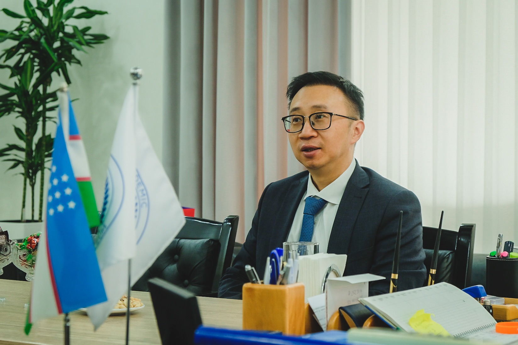 Interview with Liu Jiaxin - International House Tashkent